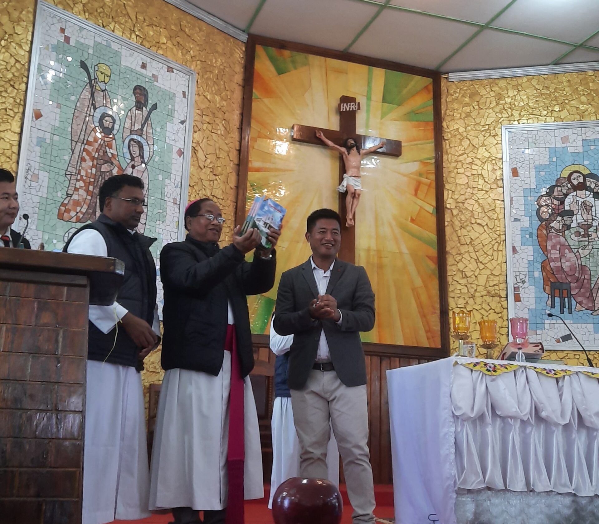 Archbishop Emeritus, Dominic Lumon release History of the First Manipur ...